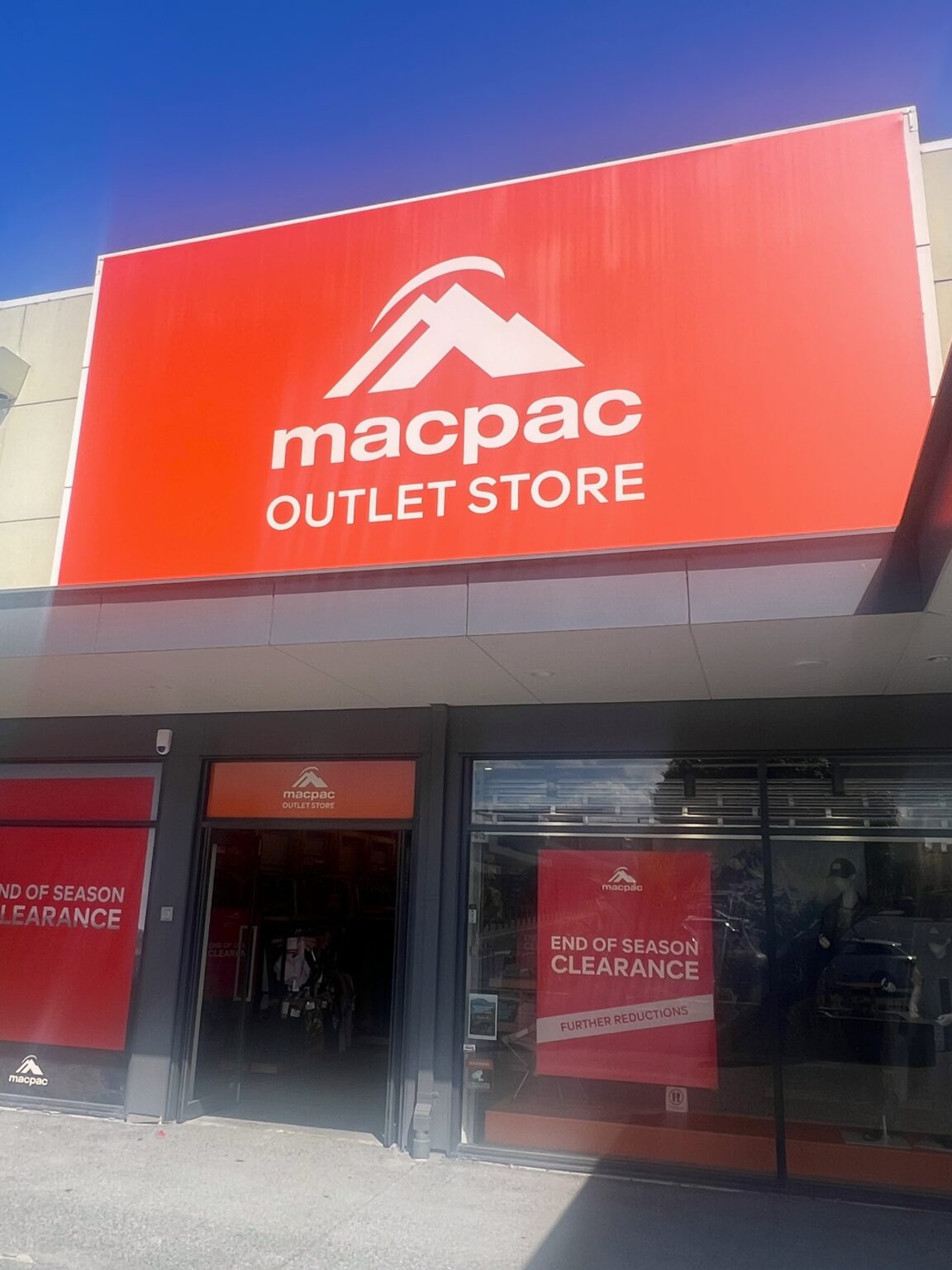 Macpac Outlet – Westgate Shopping Centre