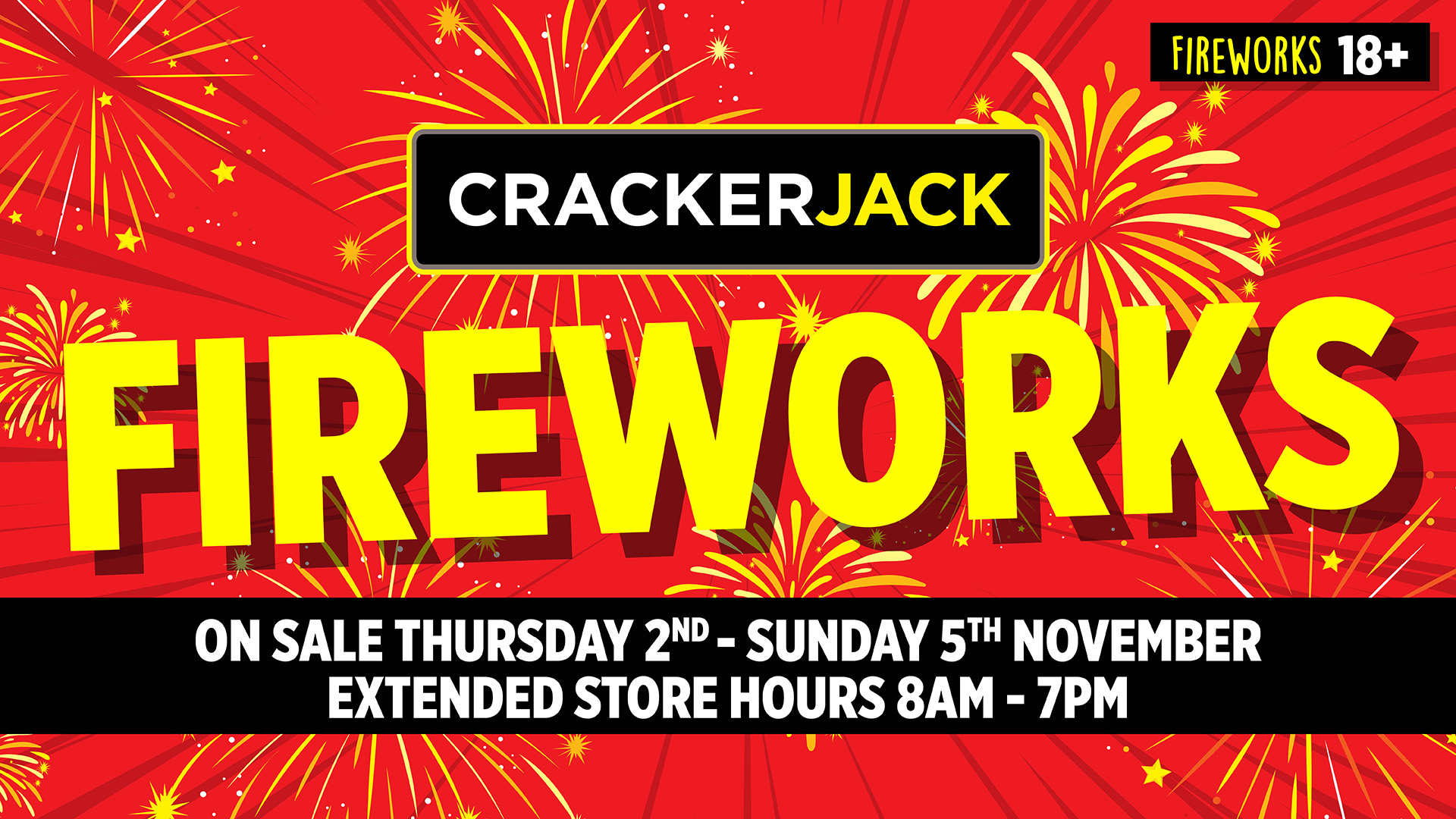 Crackerjack, Your Go-To Destination for Fireworks – Westgate Shopping ...